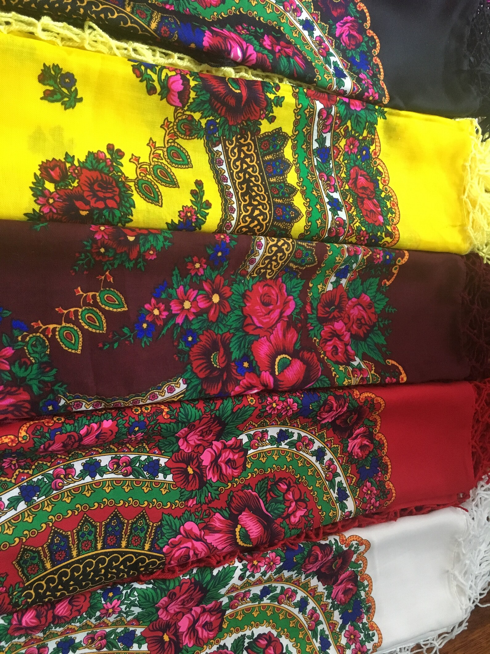 Ukrainian shawl Traditional Ukrainian gifts for women Mom | Etsy