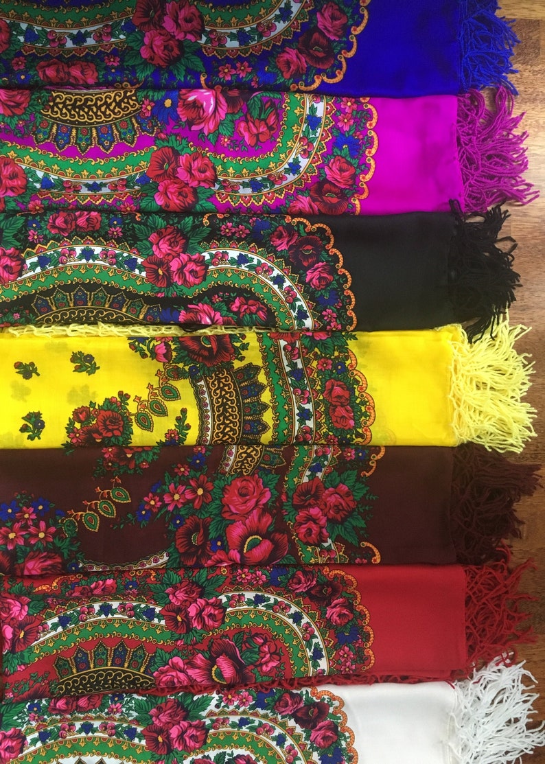 Ukrainian Shawl Traditional Ukrainian Gift for Women, Mom, Daughter ...