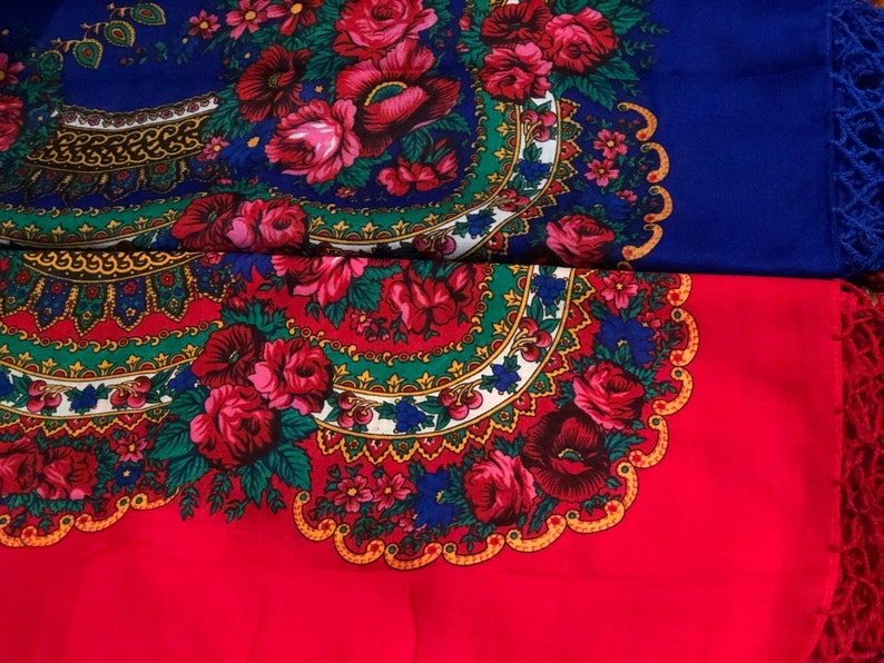 Ukrainian shawl Traditional Ukrainian gifts for women Mom | Etsy