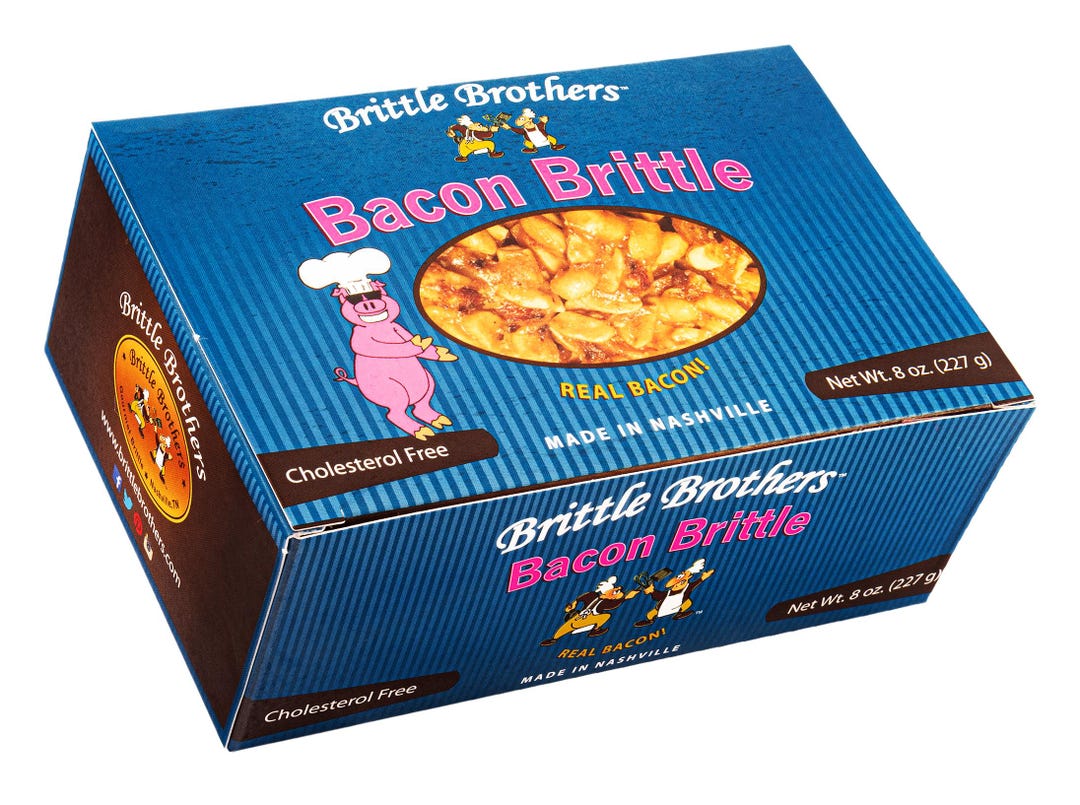 Bacon Brittle Peanut Candy Snack Mothers Day Fathers Christmas Gift ...