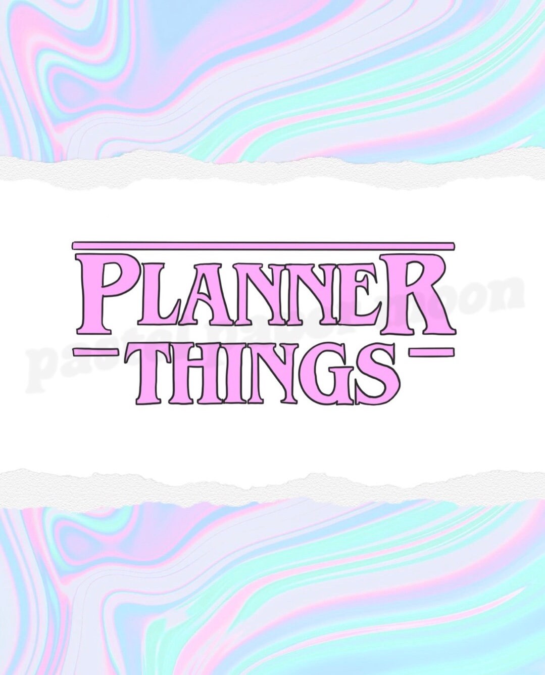 Planner Things - Stranger Things Inspired Printable Planner Die Cuts ...
