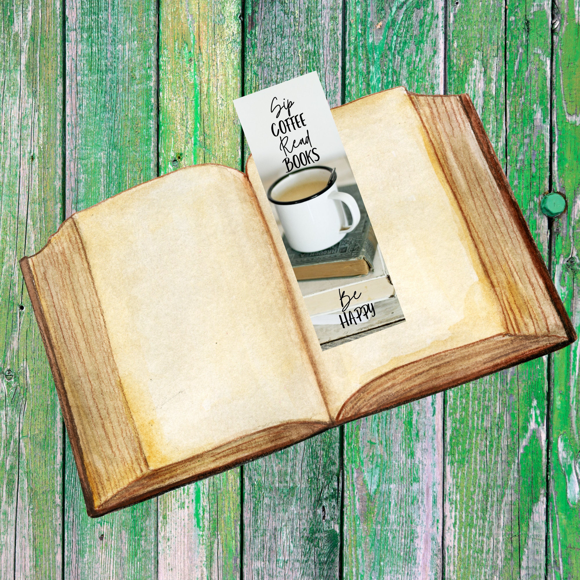 Printable Bookmarks-bookmarks for Coffee Lovers-bookmarks for Book ...