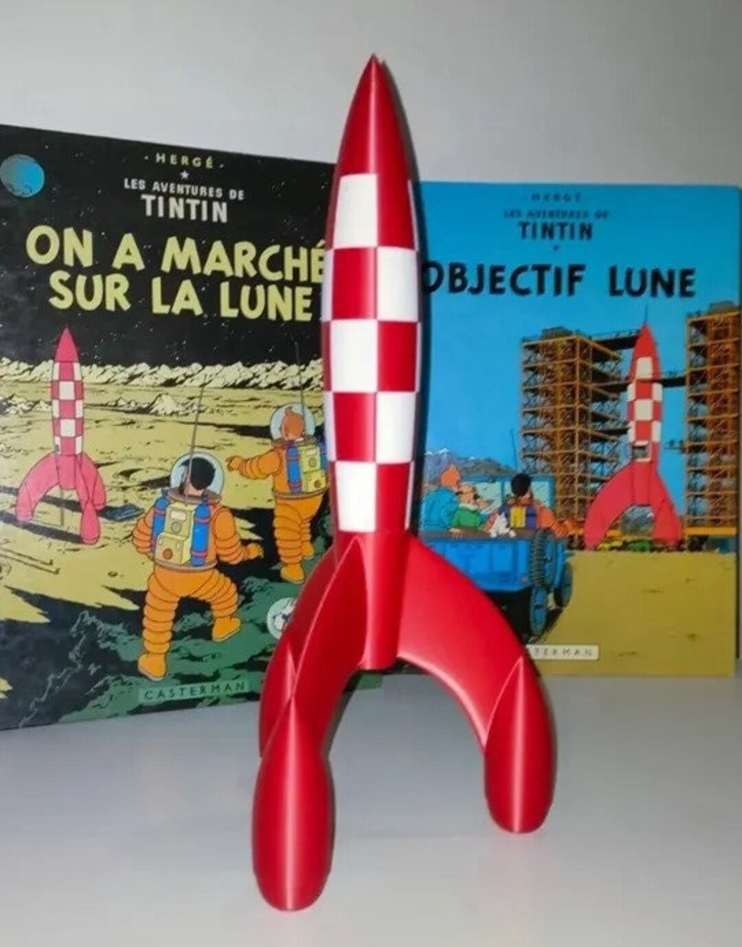 Tintin Rocket / Gift Idea / Customizable - Etsy