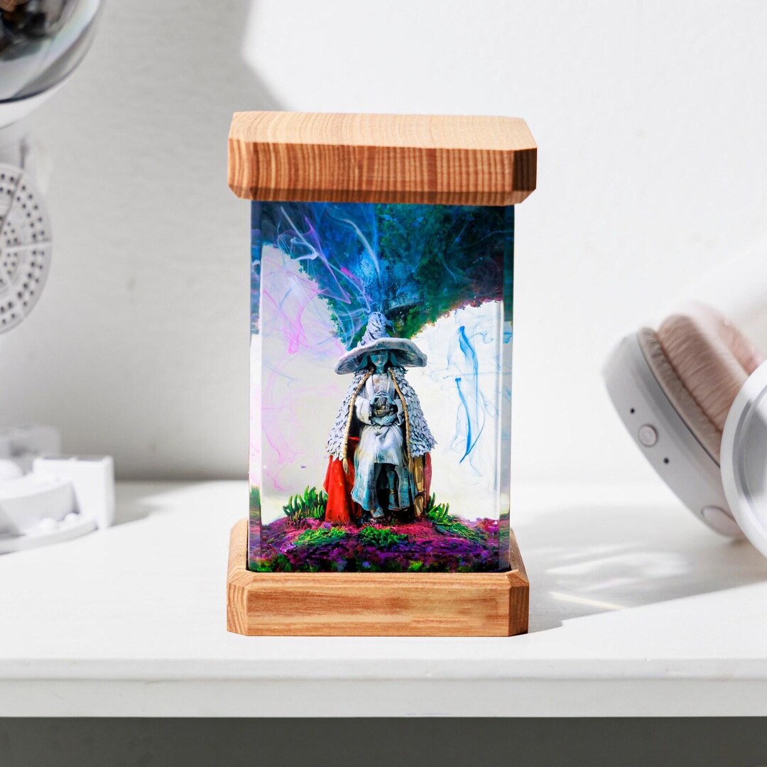 Ranni the Witch Custom Resin Epoxy Lamp, Night Light, Christmas Gift ...