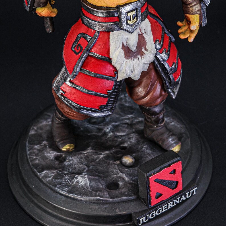 Juggernaut Dota 2 Hand Painted High Quality Art Figure Statue Figurines ...