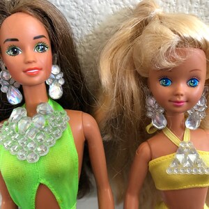 1993 Sun Jewel Teresa (mattel #10957) & Sun Jewel Skipper (mattel ...