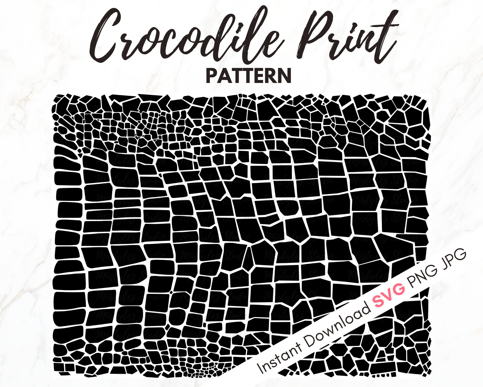 Alligator Skin Print