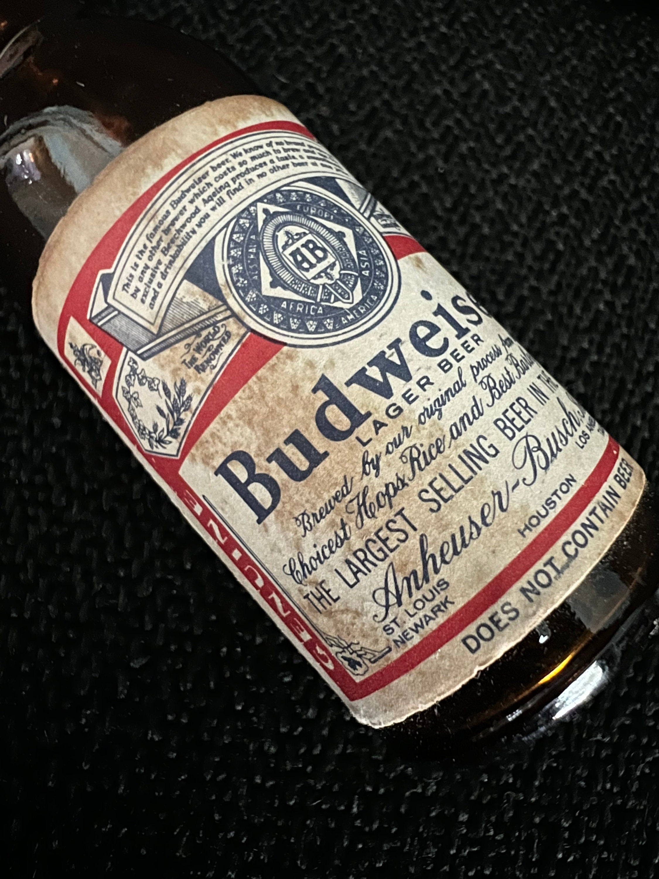 Mini Budweiser Bottles With Metal Caps Shaker Set - Etsy