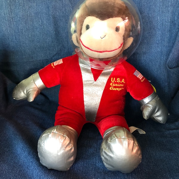 Curious George Plush Toy - Etsy