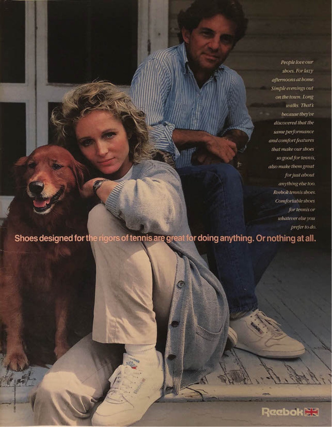 1987 Reebok Print Ad - Etsy