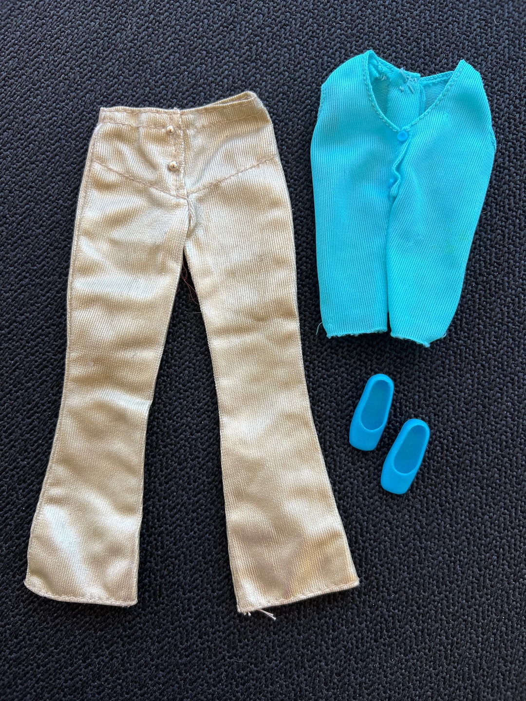 1972 Glowin' Gold Barbie Outfit #3354 - Etsy