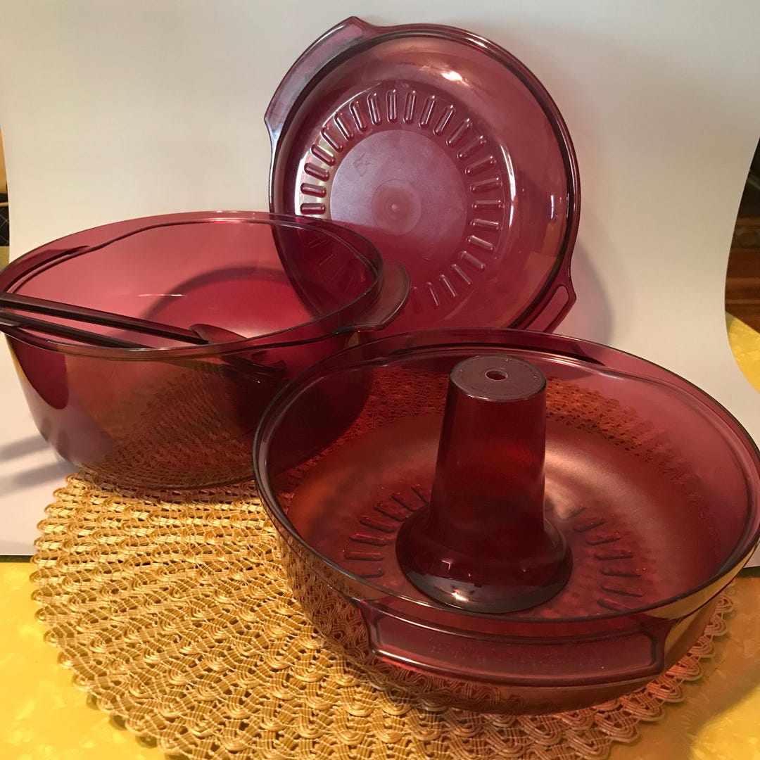Tupperware 6 Piece 3 Quart Round Microwave Casserole Dish With Lid - Etsy