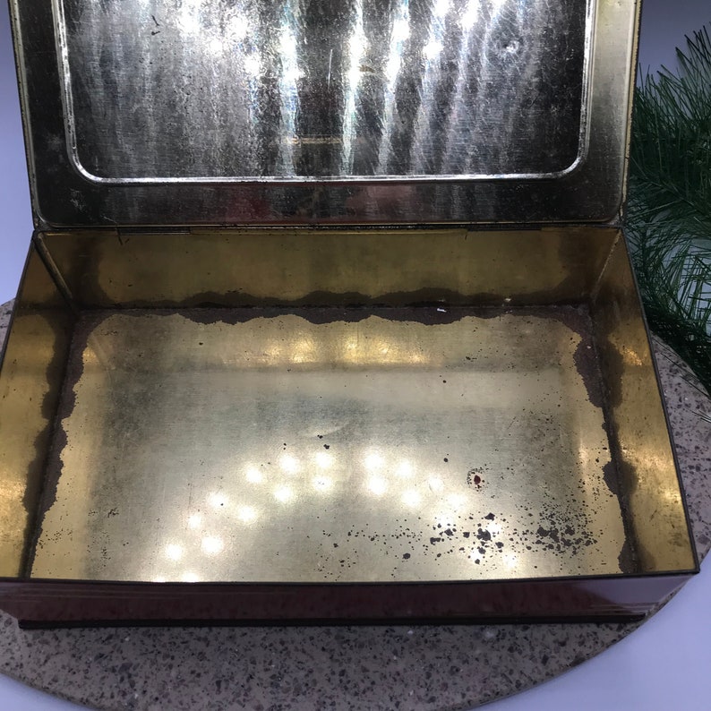 Vintage Schrafft's Metal Candy Box - Etsy