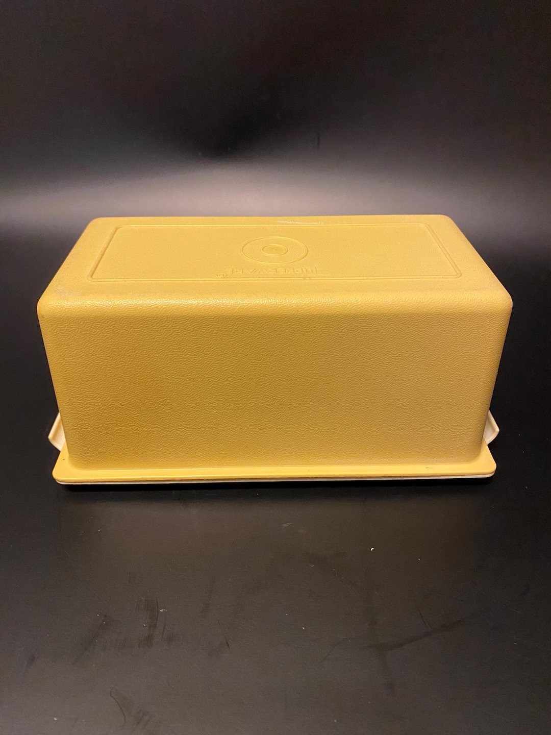 Vintage Tupperware Harvest Gold Butter Keeper - Etsy