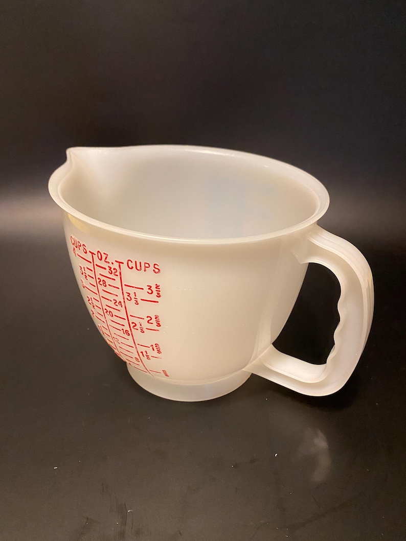 Vintage Tupperware Mixing/measuring Cup - Etsy