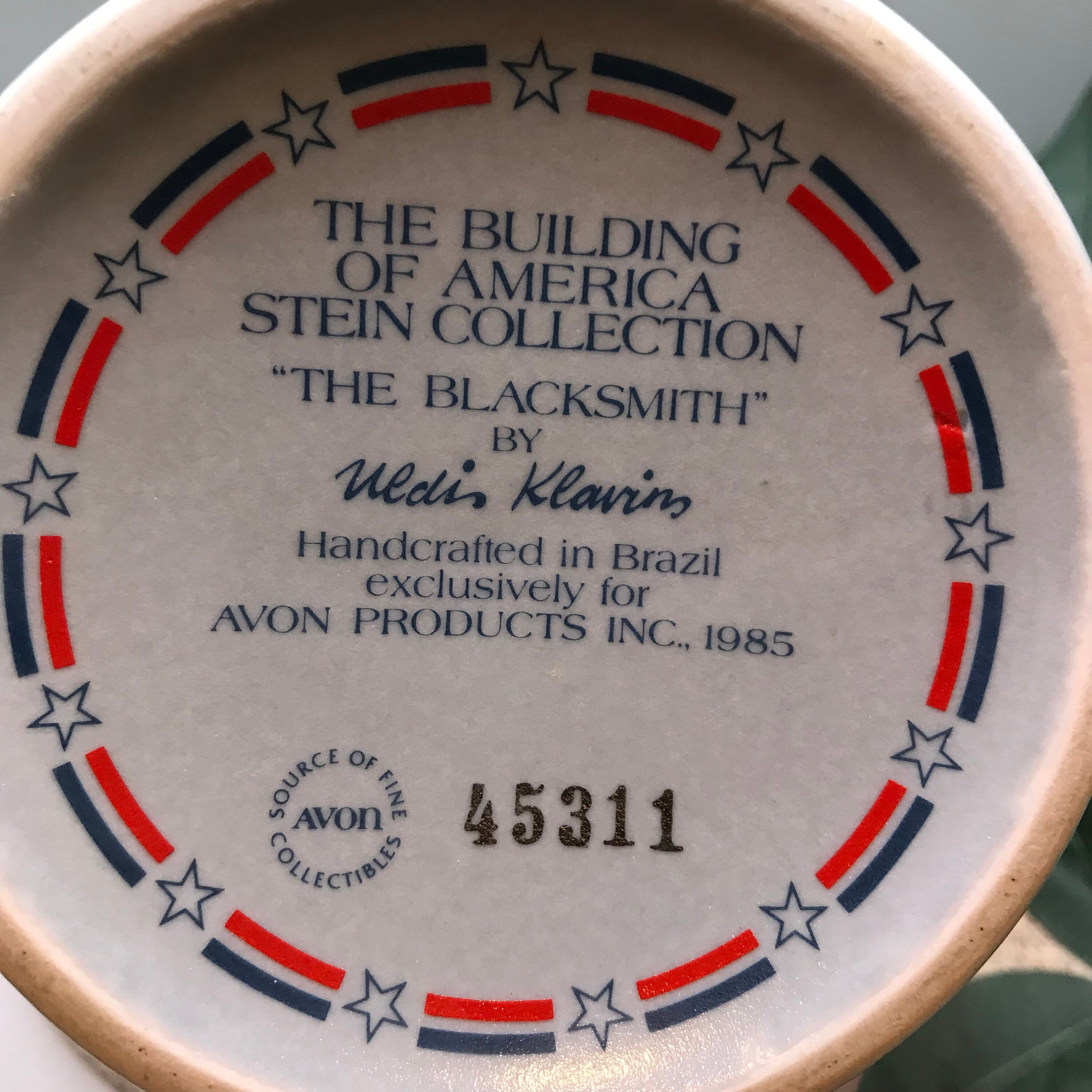 The Building of America Stein Collection the Blacksmith - Etsy