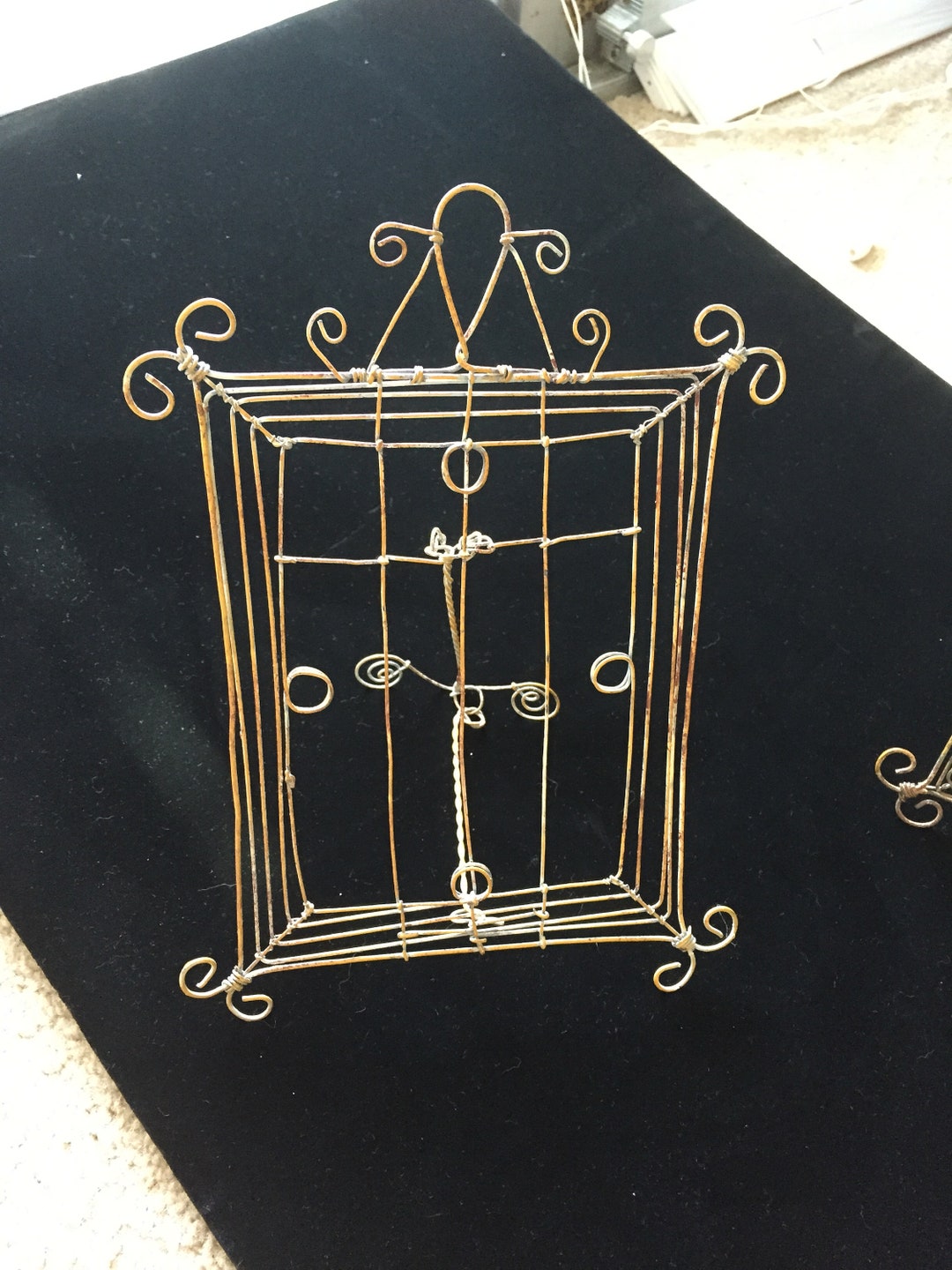 Hand-formed, Wire Picture Frames - Etsy