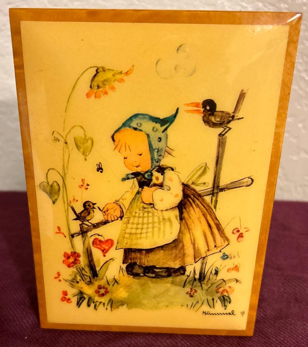 Vtg Reuge Swiss Movement Hummel Musical Trinket Box, Plays "lullaby" - Etsy