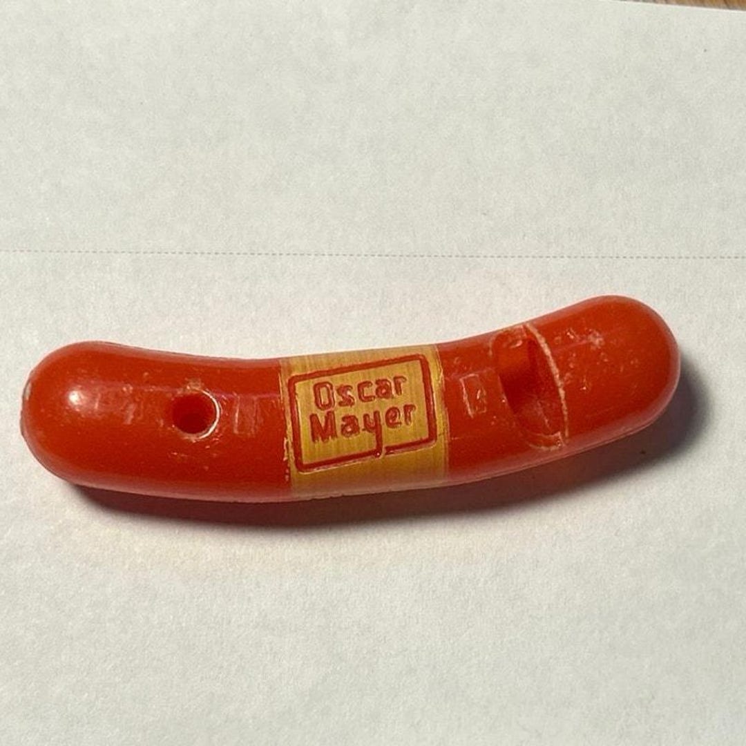 1950's OSCAR MAYER WIENER Whistle Promotional Item - Etsy