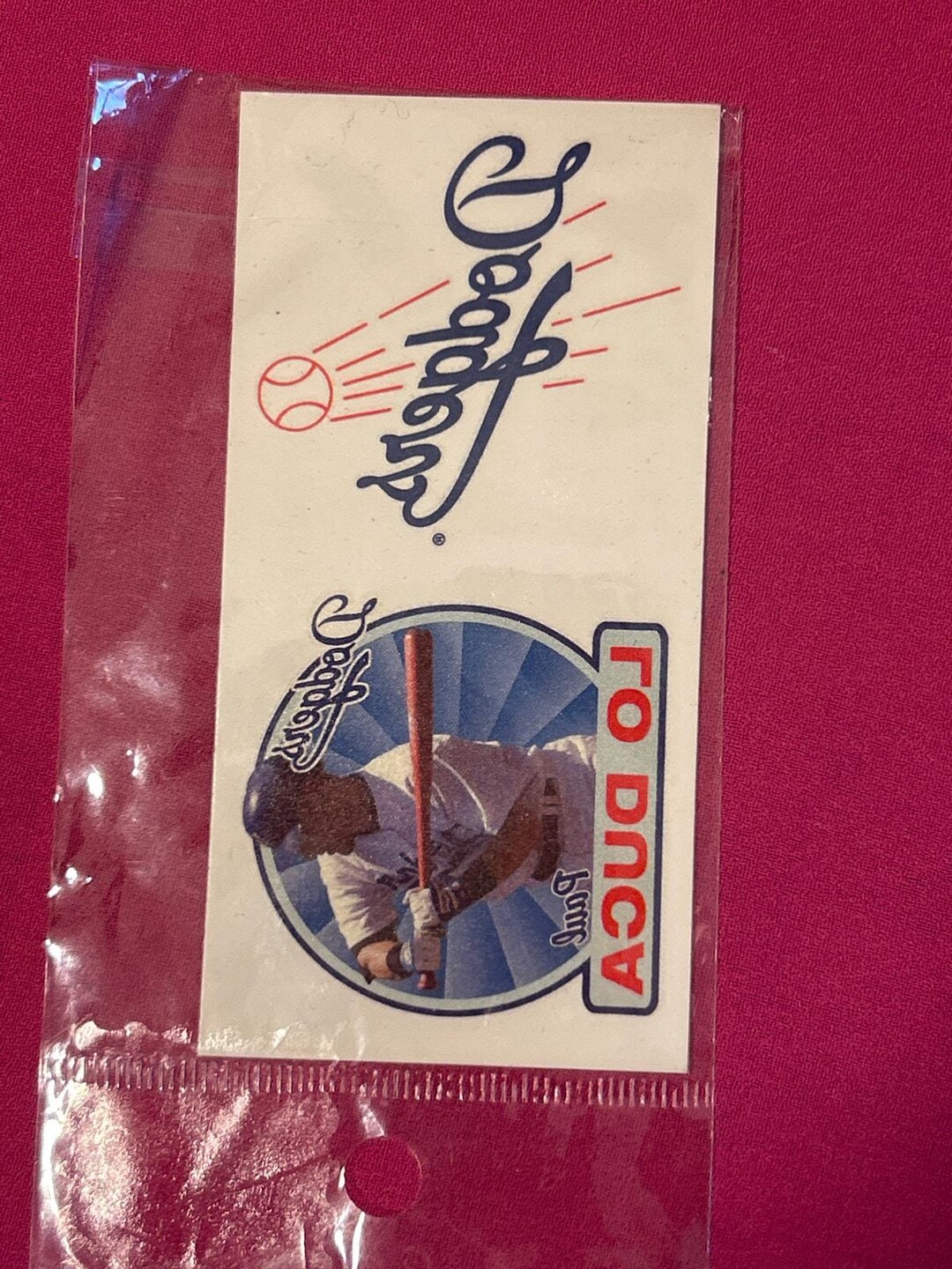 Vtg Dodgers Paul Lo Duca Temporary Tattoo Giveaways,(3 Total), 4’x2’ - Etsy