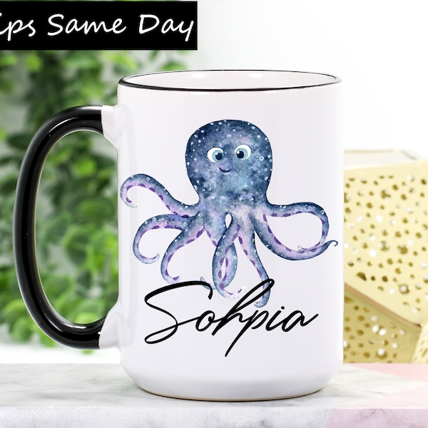Octopus Mugs - Etsy