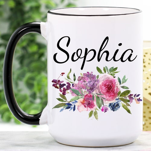 Personalized Coffee Mug Name Coffee Cup Initial Mug Gift for - Etsy