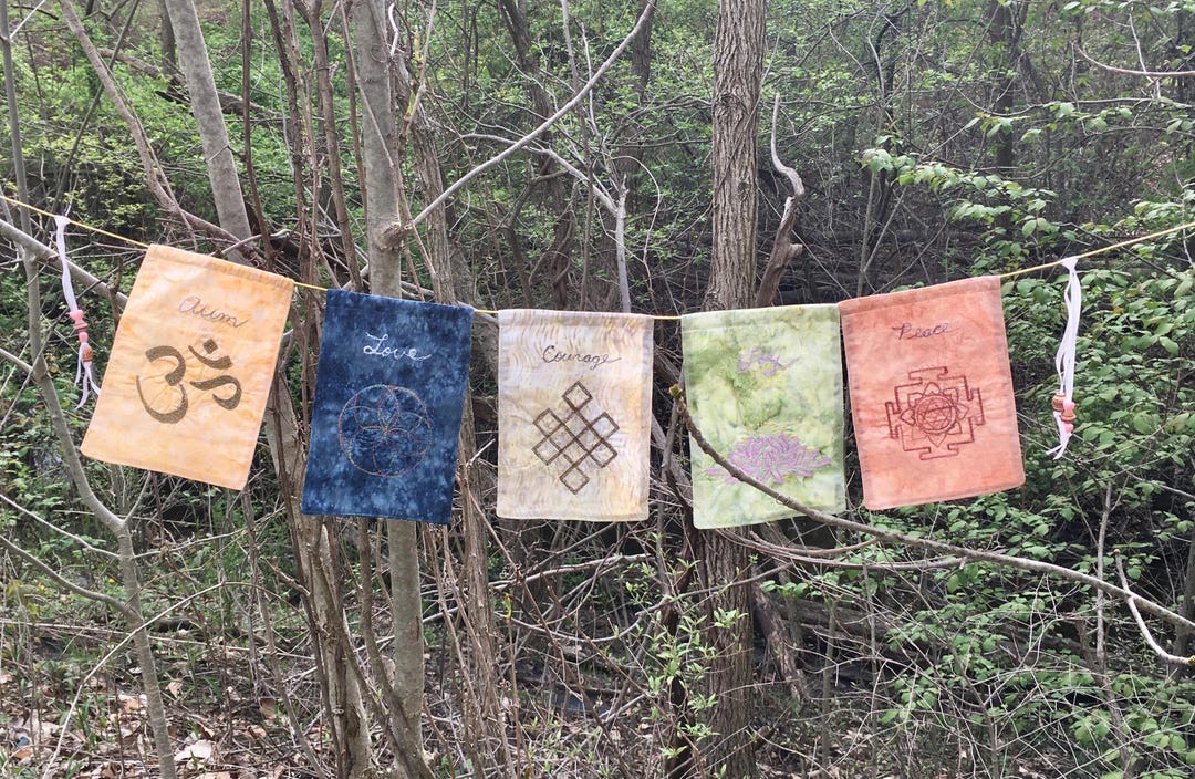 Handmade Tibetan Buddhist Prayer Flags - Etsy