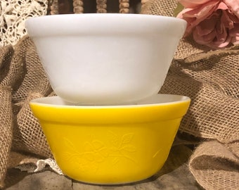 Yellow Milk Glass | Etsy