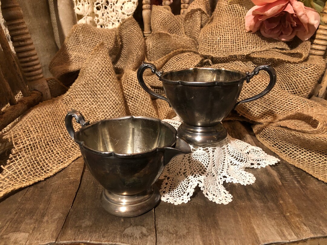 Benedict Proctor Co. Silver Plate Cream and Sugar Set - Etsy