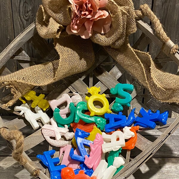 Animal Shaped Letters - Etsy