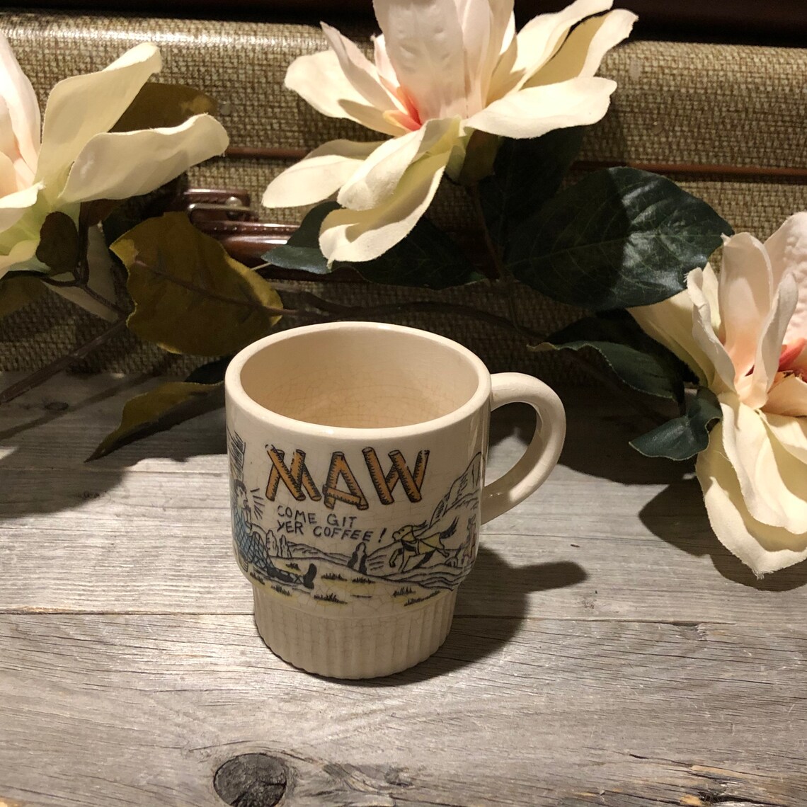 Vintage Hillbilly Maw Come Git Yer Coffee Mug Made in Japan - Etsy