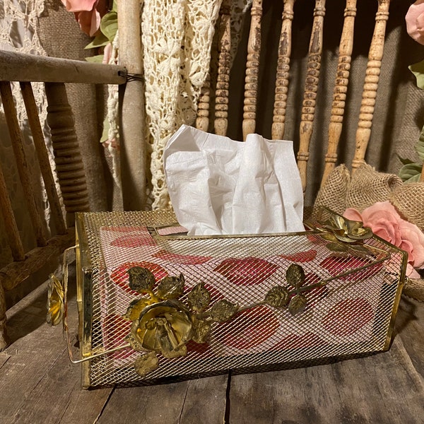 Filigree Tissue Box - Etsy