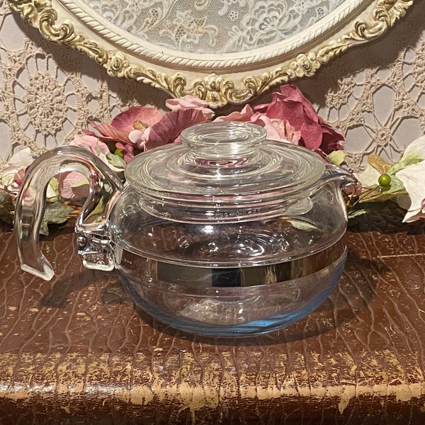 Pyrex Teapot - Etsy