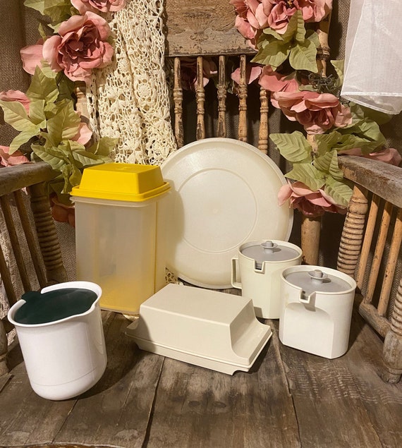 Tupperware 6pcs Pickle Lifter / Cream and Sugar / Butter Dish - Etsy