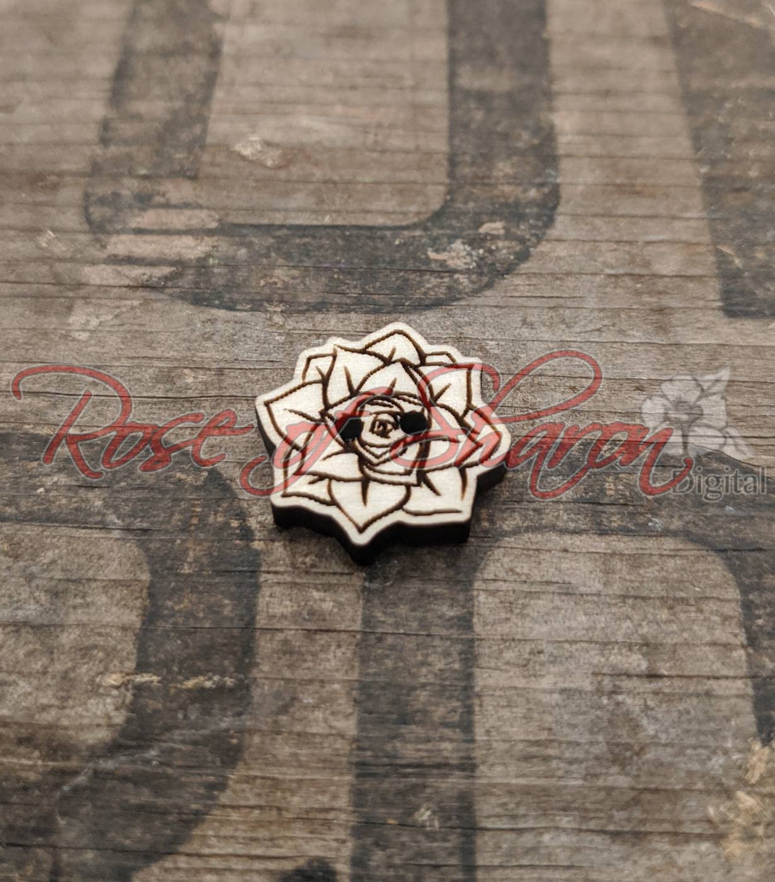 Flower Buttons SVG Files, Sunflower, Daisy, Plumeria, Rose, Template ...