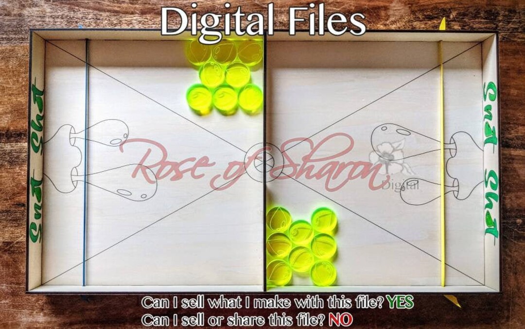 Snot Shot Game SVG Files, Table Hockey, Pucket, Passé Trappe, Rubber ...