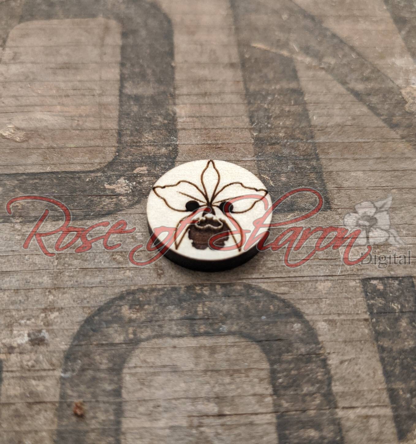 Floral Buttons SVG Files Lotus Lily Daffodil Orchid - Etsy