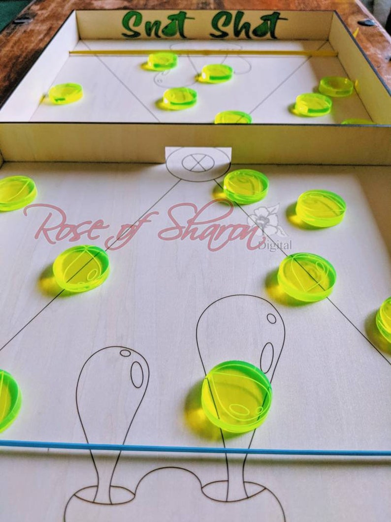 Snot Shot Game SVG Files, Table Hockey, Pucket, Passé Trappe, Rubber ...