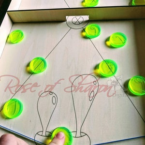 Snot Shot Game SVG Files, Table Hockey, Pucket, Passé Trappe, Rubber ...