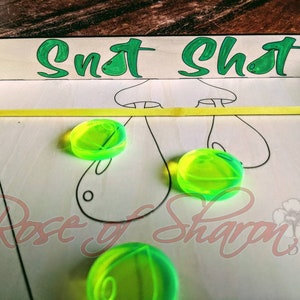 Snot Shot Game SVG Files, Table Hockey, Pucket, Passé Trappe, Rubber ...