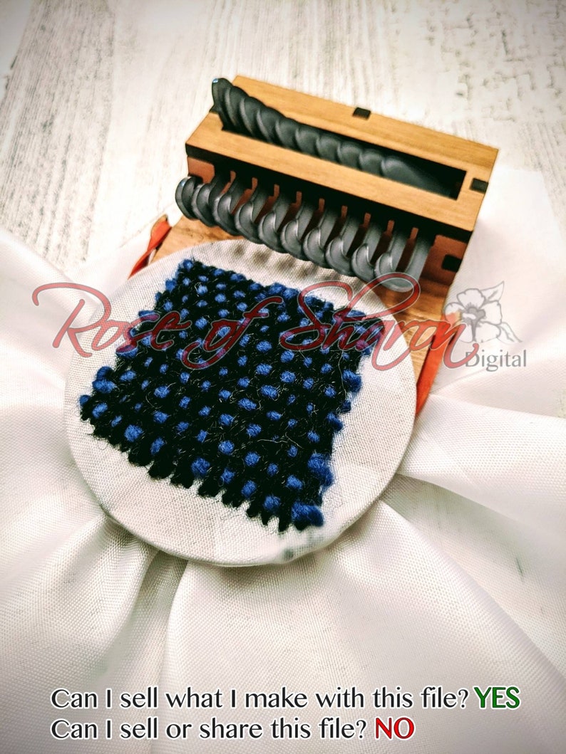 DIGITAL Mini Loom SVG File for Darning Speedweve Type Small - Etsy