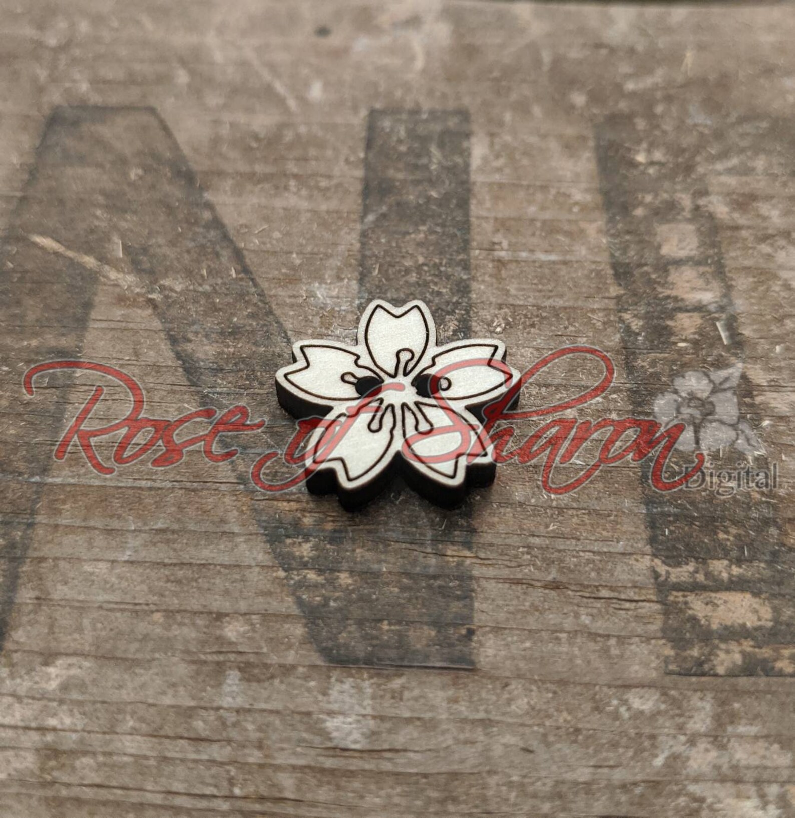 Flower Buttons SVG Files, Sunflower, Daisy, Plumeria, Rose, Template ...