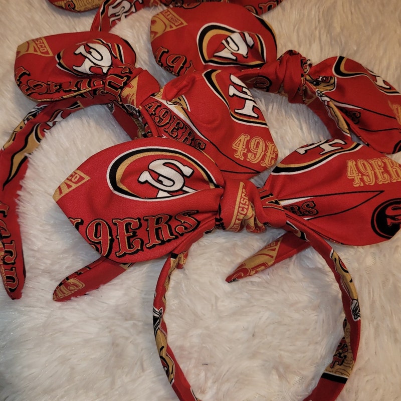 49ers Hair Bow - Etsy