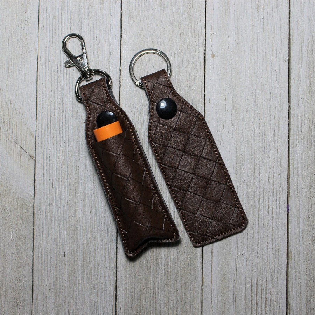 Chapstick Holder, Woven Chapstick Holder, Key Holder, Key Ring, Key Fob ...