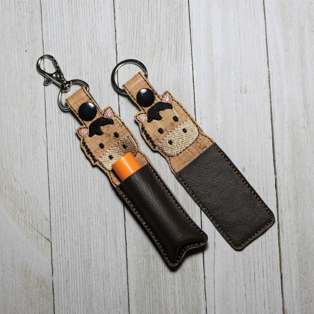 Pony Chapstick Holder, Horse Chapstick Holder, Pony Key Ring, Horse Key ...