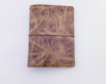 B6 Travelers Notebook Cover TN B6 Cover Genuine Leather - Etsy