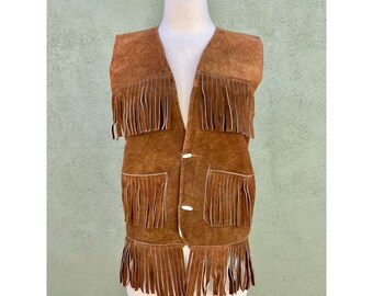 1960s Leather Vest - Etsy