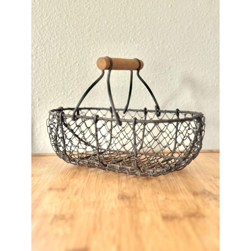 Small Metal Basket - Etsy