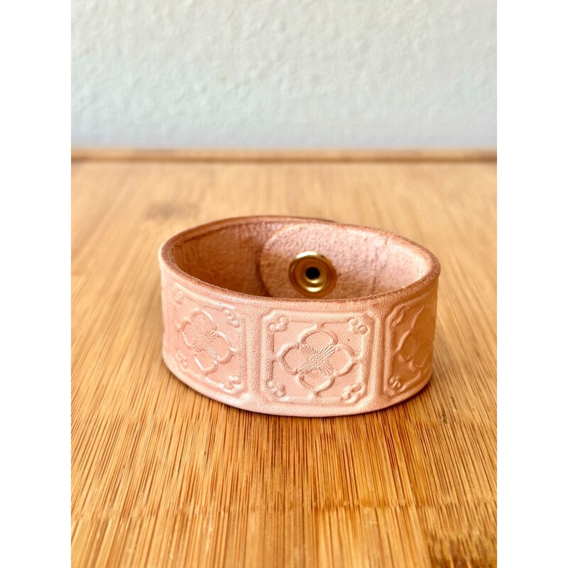 Embossed Bracelet - Etsy