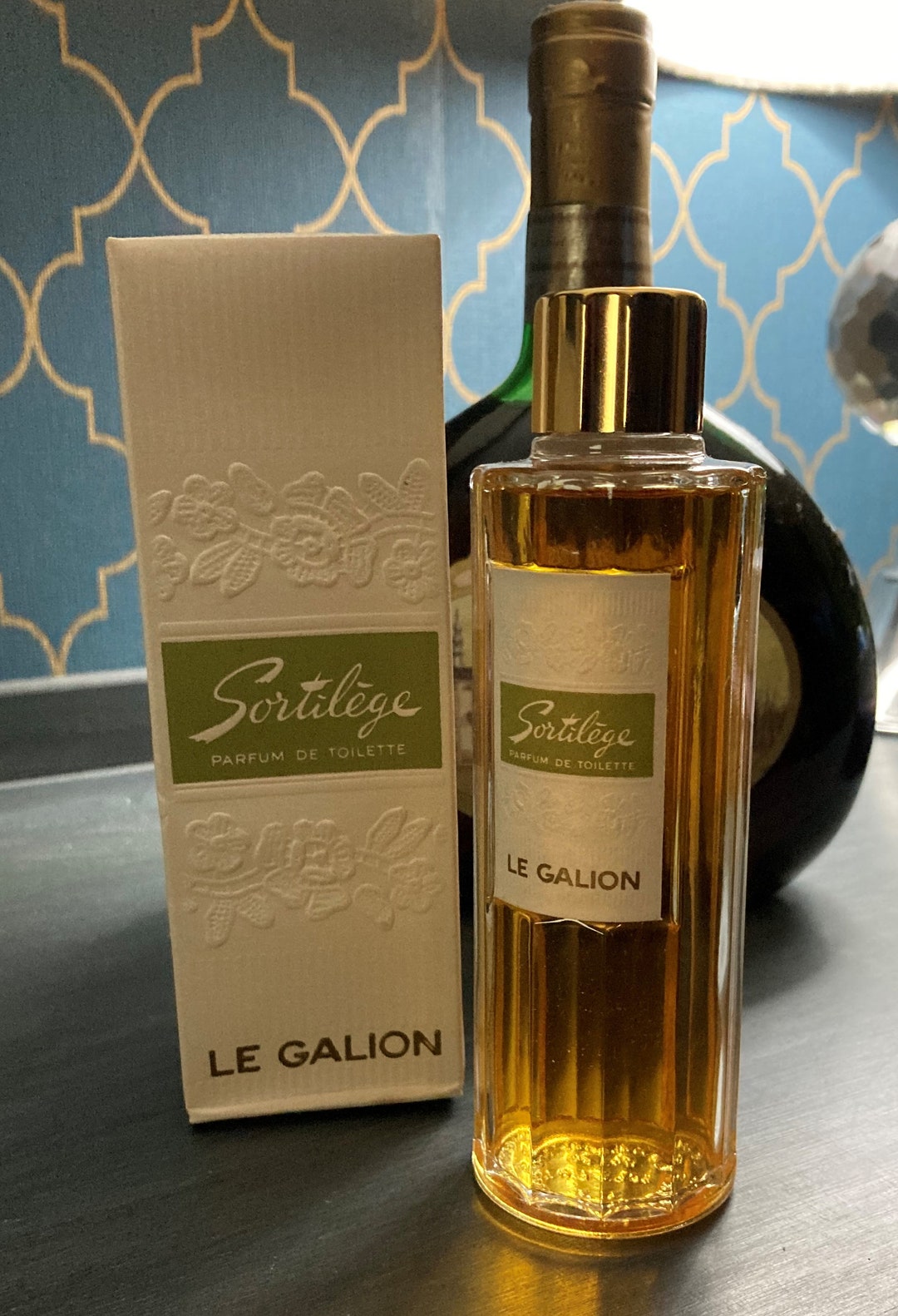 Rare Vintage Eau De Sortilège Le Galion PARFUM De TOILETTE 4 Fl Oz 120 ...